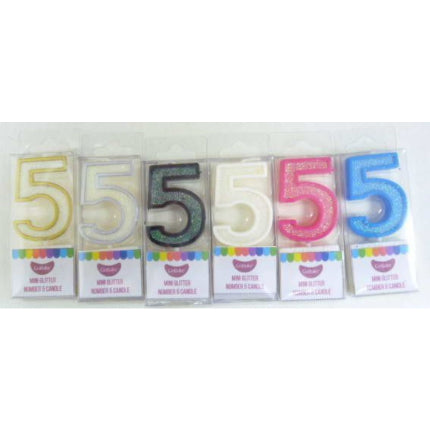 GoBake Candles - Mini Number 5 – GorgeousGooseCakes