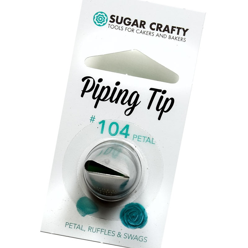 Sugar Crafty Piping Tip #104 Petal – GorgeousGooseCakes