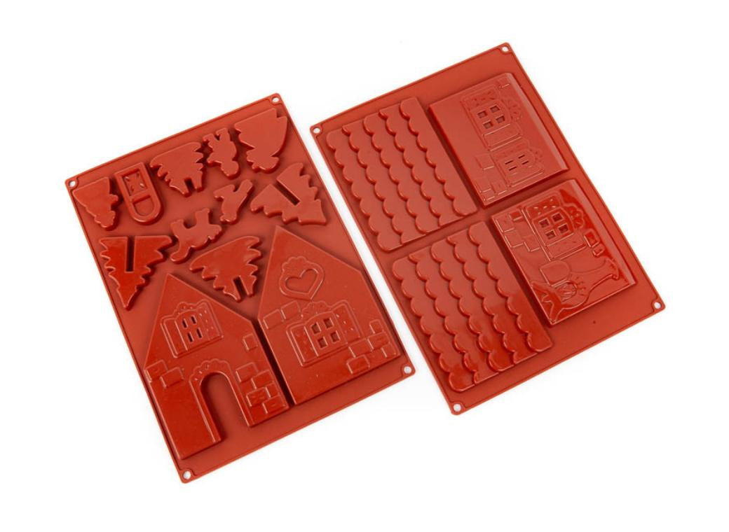Small Gingerbread House Silicon Mould – GorgeousGooseCakes